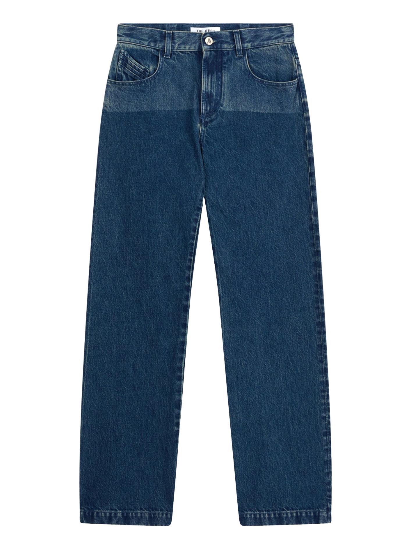 ATTICO Attico Two-Tone Wide-Leg Jeans